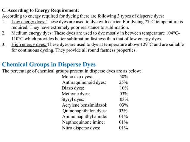 wet processing engineering( dyes) Sulphur dye | PPT