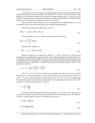Enhanced decoupled current control with voltage compensation for ...