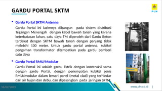 Gardu Distribusi PLN tentang Konstruksi dan Ophar | PPTX