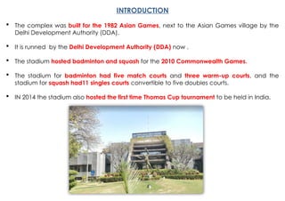 Sports-ComplexThe design of a sports complex focuses on functionality ...