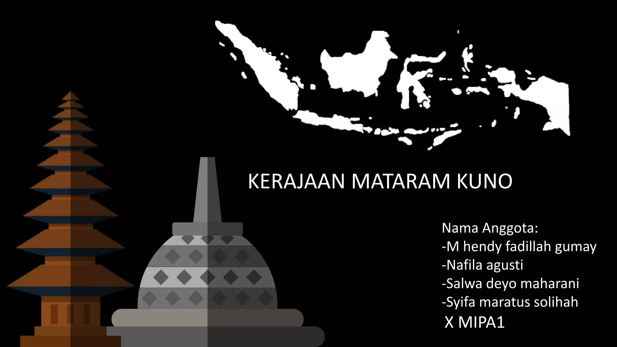 KELOMPOK 4 - kerajaan mataram kuno | PPTX