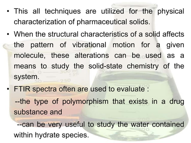 4016 solid state analysis | PPTX | Chemistry | Science
