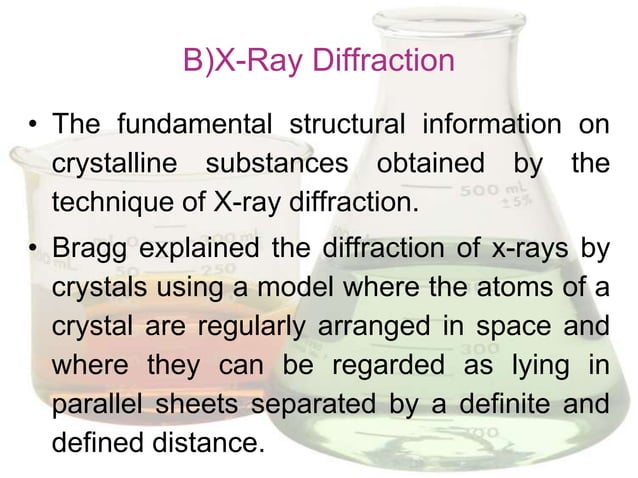 4016 solid state analysis | PPTX | Chemistry | Science