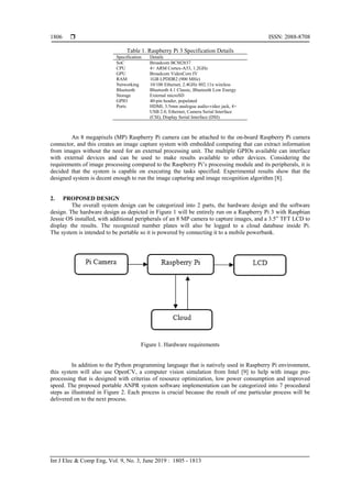 Development of portable automatic number plate recognition (ANPR ...