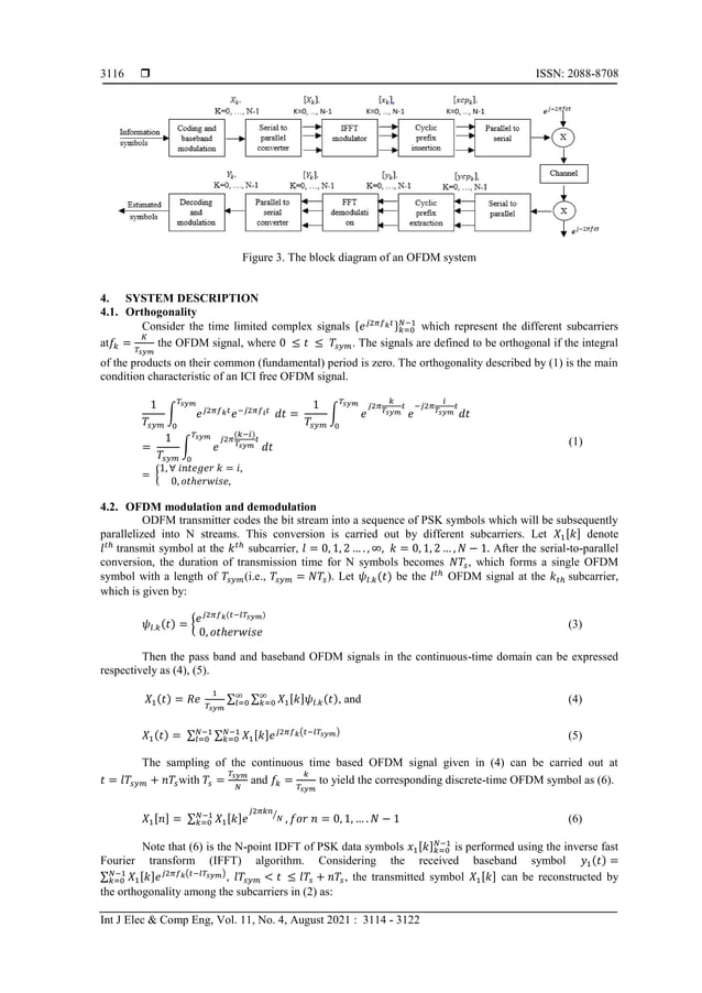 Analysis of cyclic prefix length effect on ISI limitation in OFDM system over a Rayleigh-fading ...