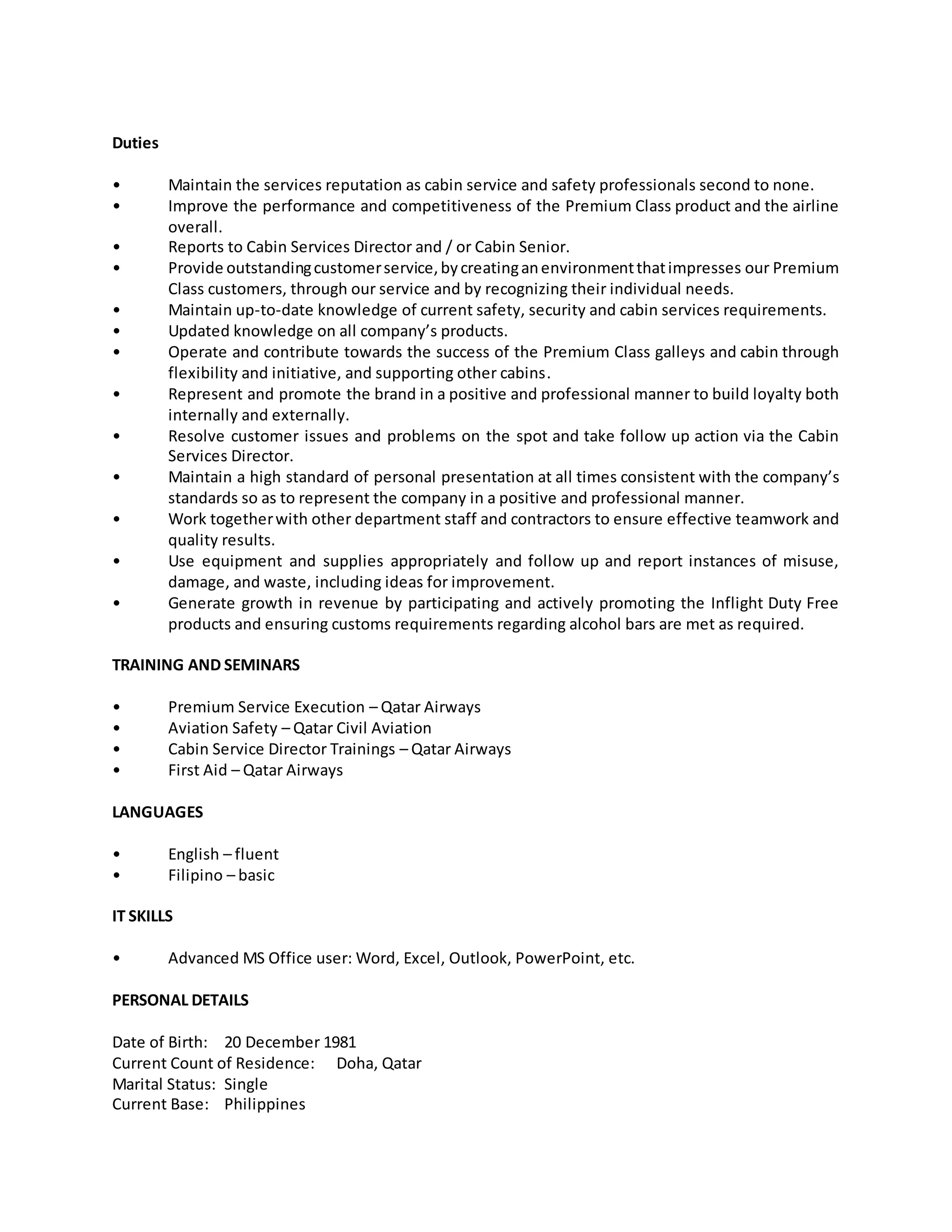 NEW CV with New PIC-MARIE GRACE IGPIT GENERA1 | DOCX | Air Travel | Travel Type