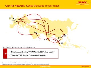 DHL Corporate Customer Presentation | PPTX | Air Travel | Travel Type