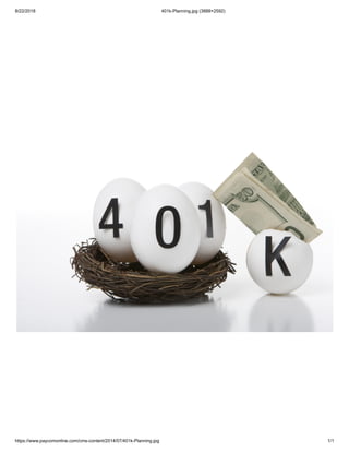 401k plan | PDF