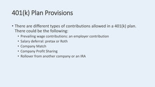 401(k) simplified part 1 | PPTX