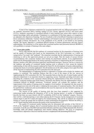 Crucial problems in arranged the lesson plan of vocational teacher | PDF