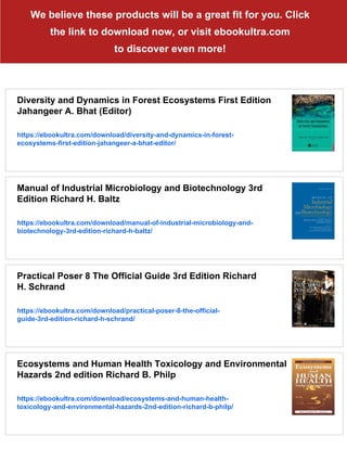 Forest Ecosystems 3rd edition Richard H. Waring | PDF