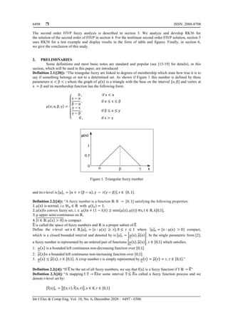 umerical algorithm for solving second order nonlinear fuzzy initial value problems | PDF