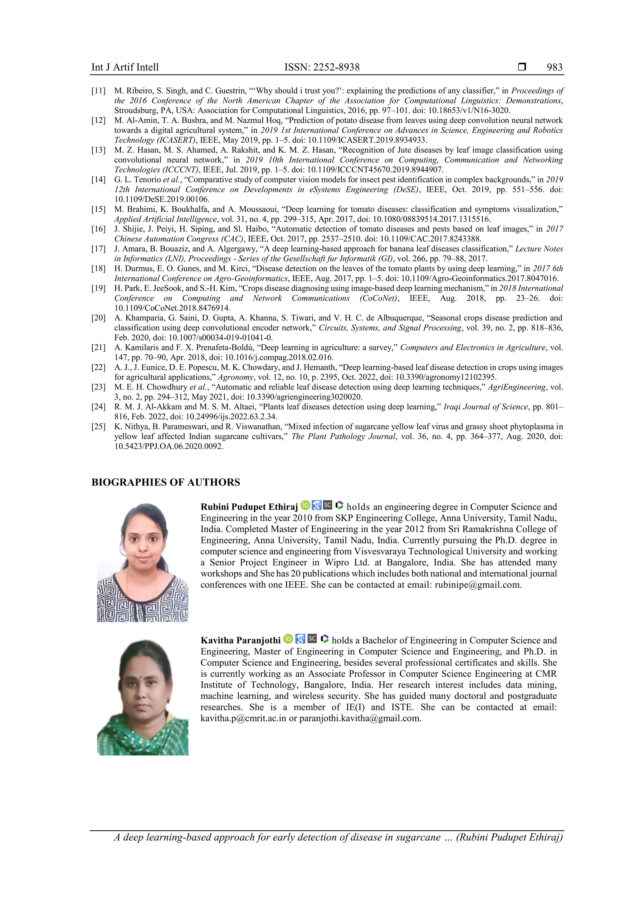 A Deep Learning Based Approach For Early Detection Of Disease In