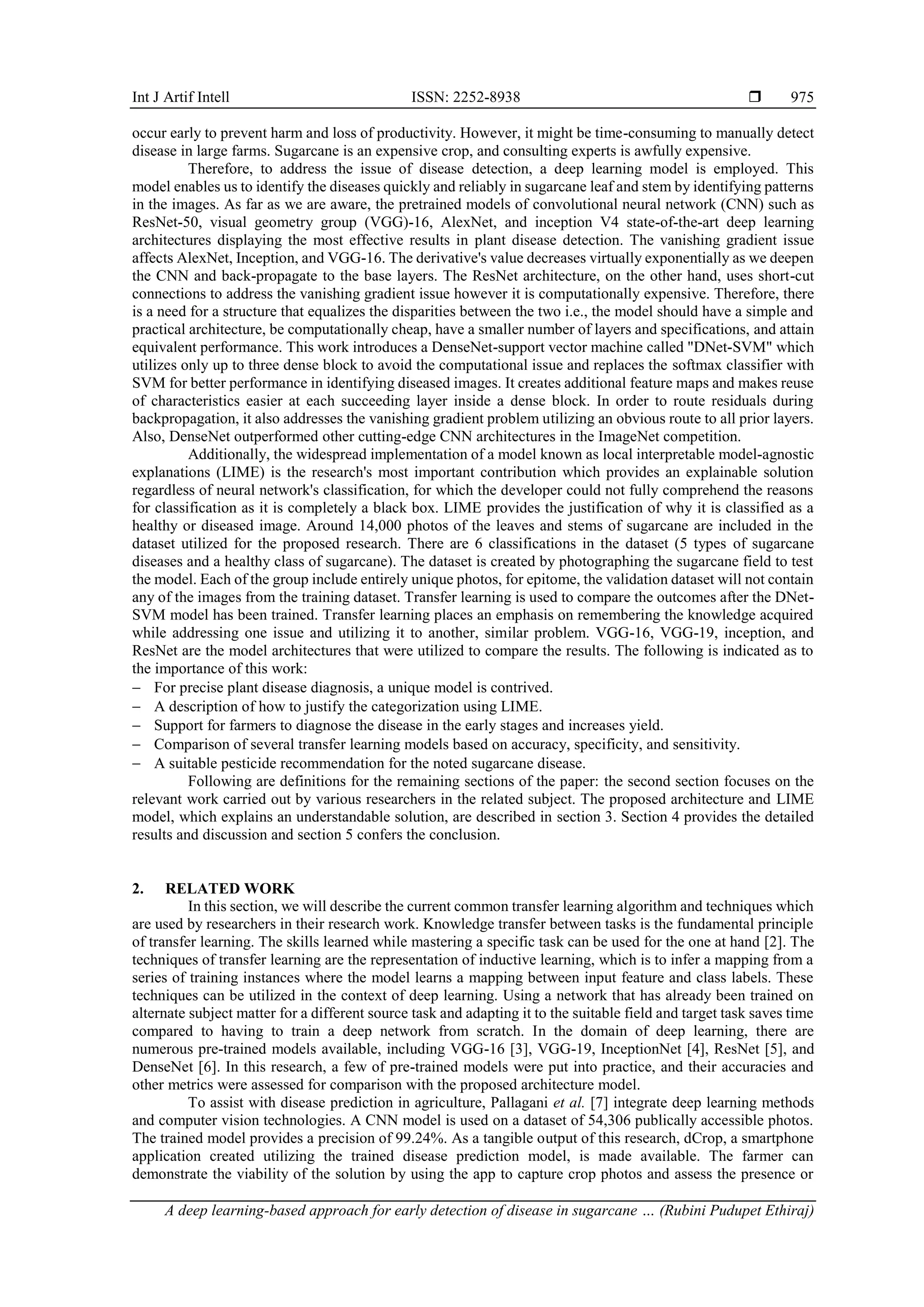 A Deep Learning Based Approach For Early Detection Of Disease In