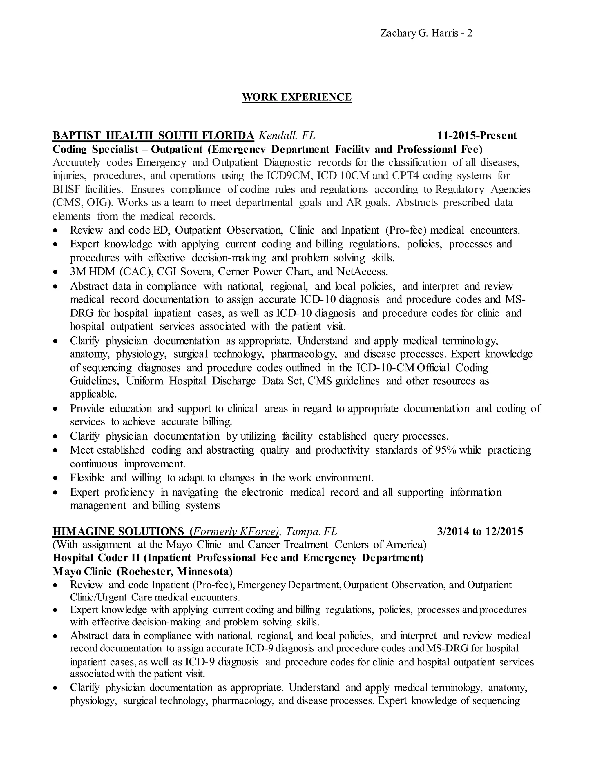 Harris_Zachary Professional CPC Resume.doc 2-3-16 | DOCX