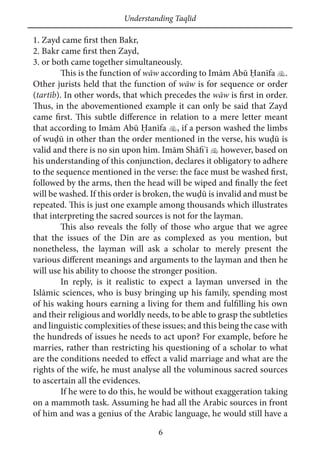 Understanding Taqlid Following One of The Four Great Imams | PDF