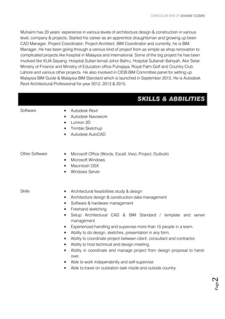 Muhaimi Tusiman CV_v4 | PDF