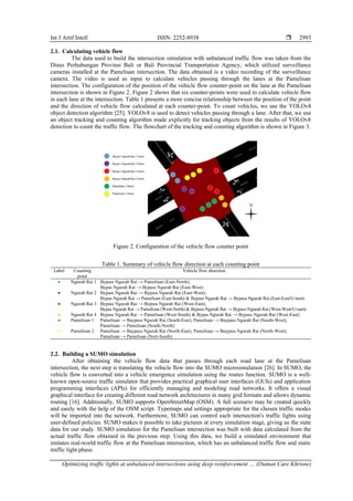 Optimizing traffic lights at unbalanced intersections using deep ...