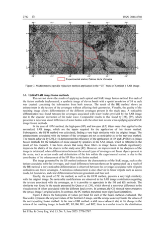 Evaluation of optical and synthetic aperture radar image fusion methods ...