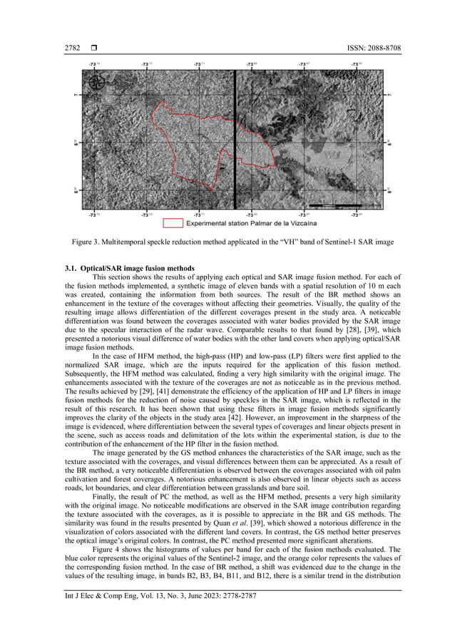 Evaluation of optical and synthetic aperture radar image fusion methods: a case study applied to ...