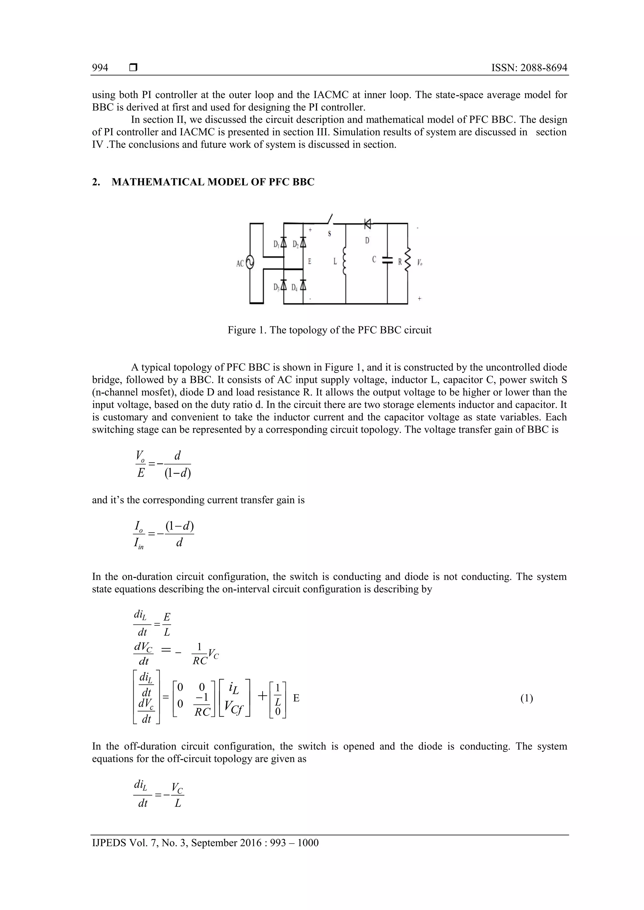 Design and Implementation of Single Phase AC-DC Buck-Boost Converter for Power Factor Correction ...