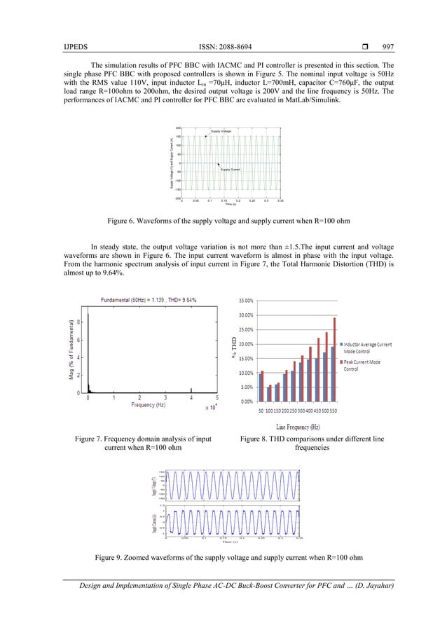 Design and Implementation of Single Phase AC-DC Buck-Boost Converter for Power Factor Correction ...