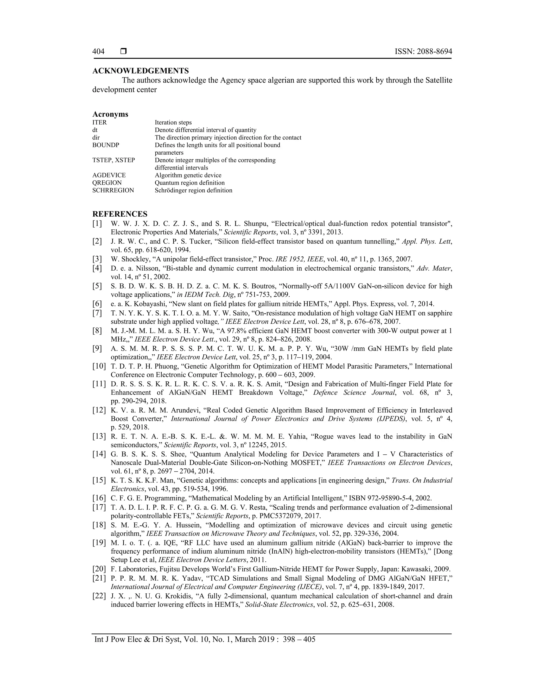 A modeling and performance of the triple field plate HEMT | PDF