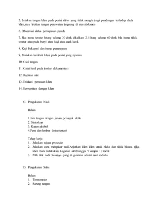 MAKALAH PEMBERIAN OKSIGEN | DOCX