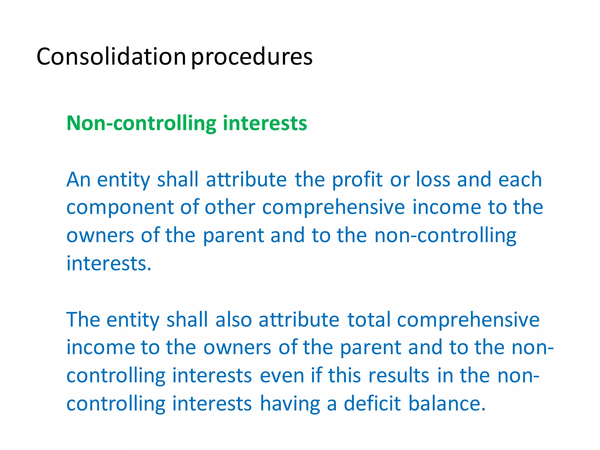 IFRS 10. Consolidated Financial Statements. Presentation. | PDF
