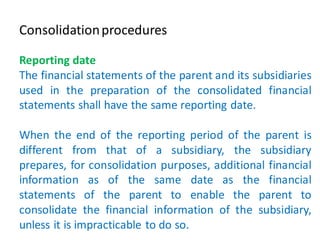 IFRS 10. Consolidated Financial Statements. Presentation. | PDF