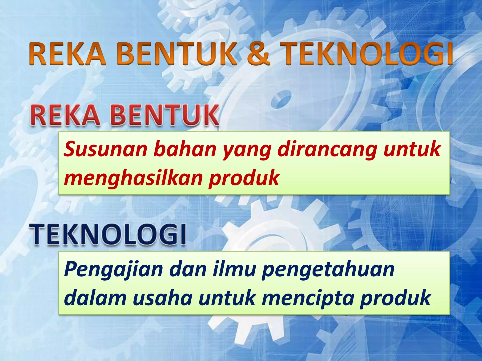 Faktor pemilihan reka bentuk | PPTX