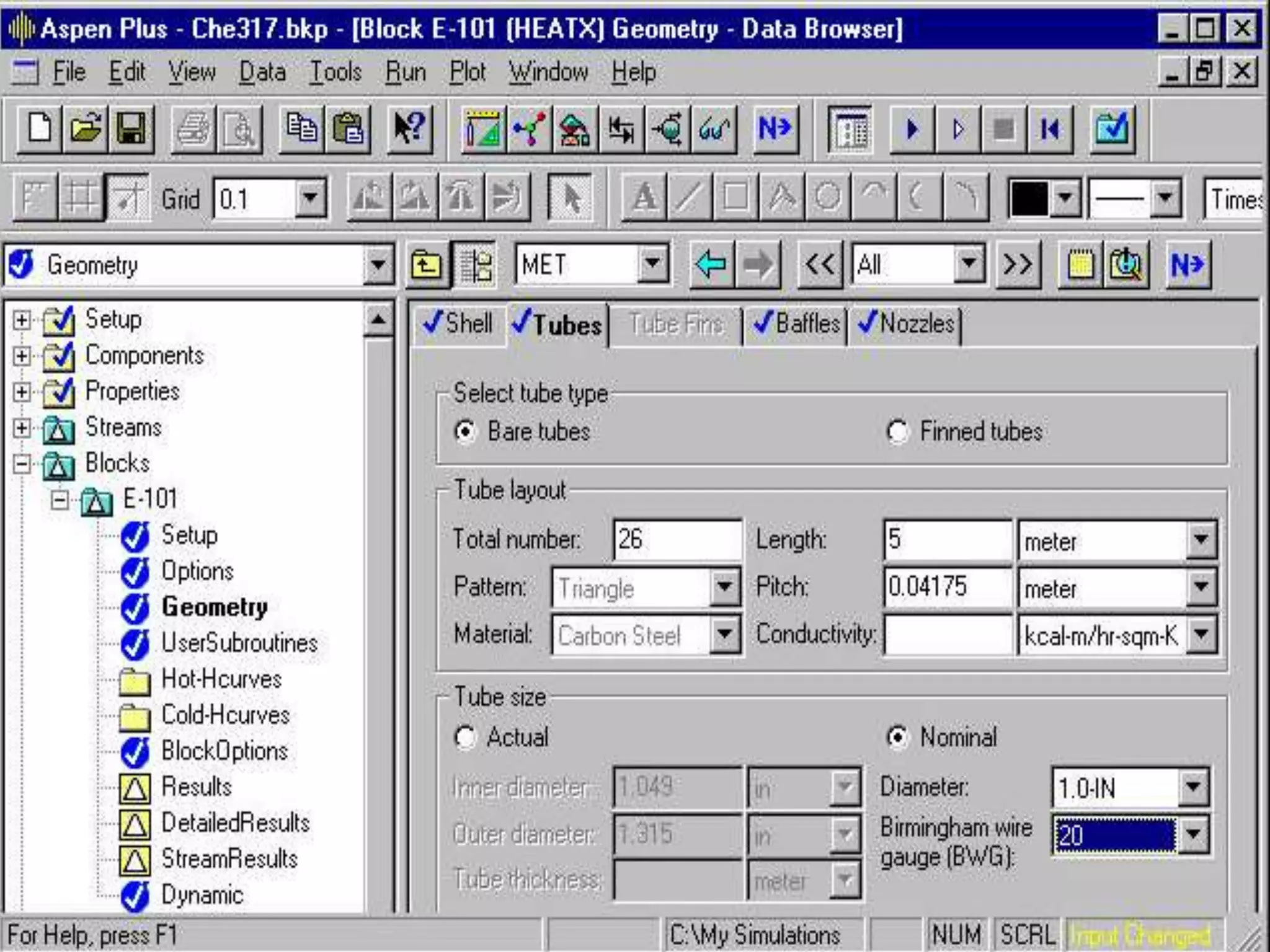Computer Simulation of a Heat Exchanger using Aspen | PPTX