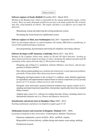 Dr_Zen_Harper_CV_May_2015 | PDF | Programming Languages | Computing