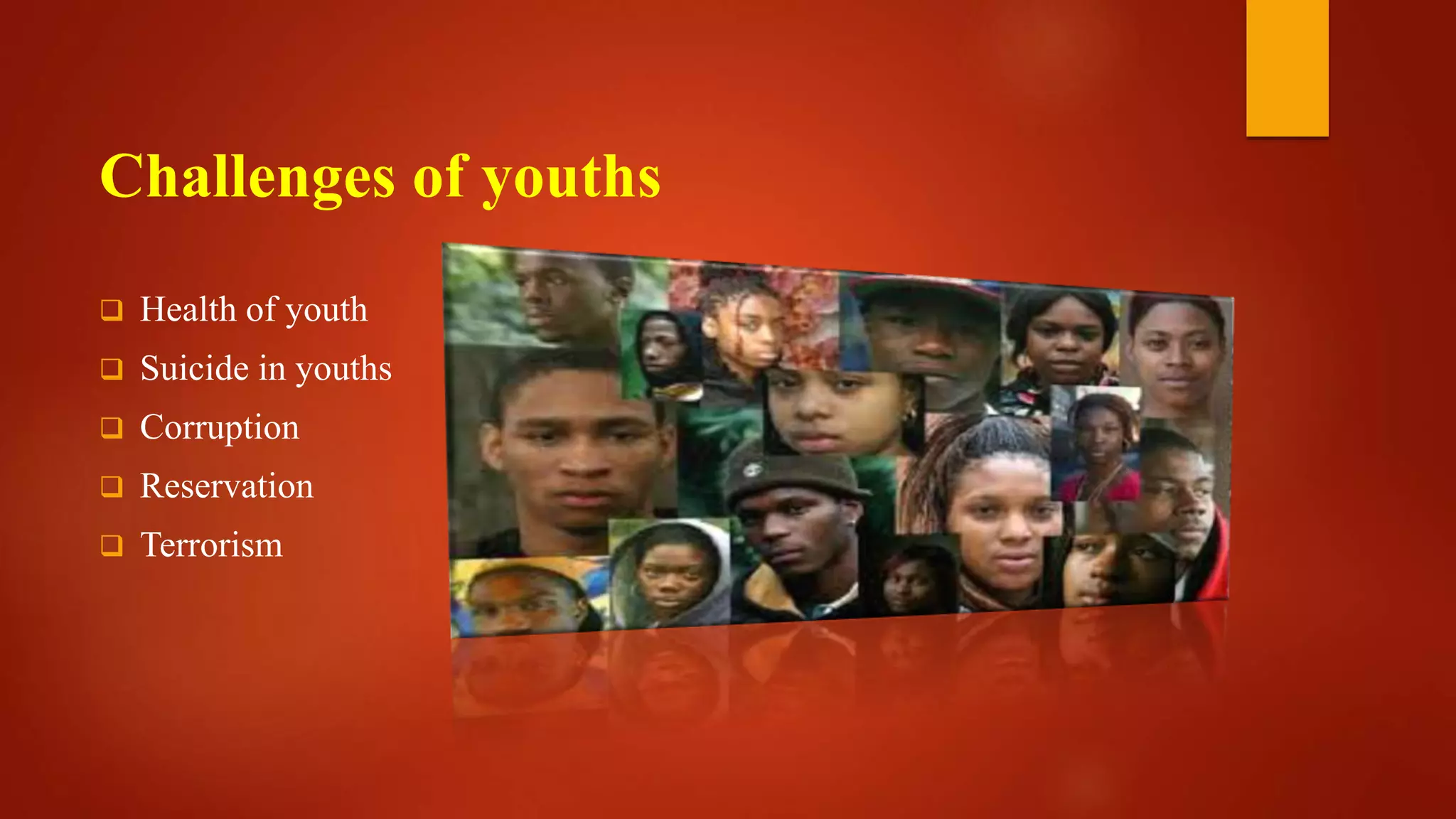 Youth lifestyle, problems, needs and challenges | PPTX