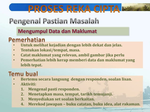 Reka Cipta Tingkatan 4 Bab 02 proses reka cipta | PPTX