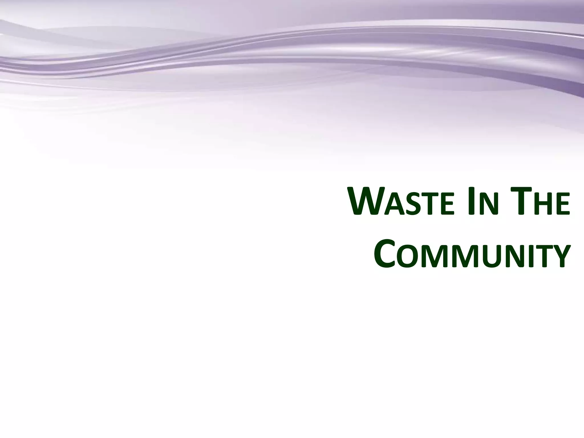Waste Management Training | PPTX