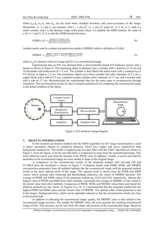 Enhanced image reconstruction of electrical impedance tomography using simultaneous algebraic ...