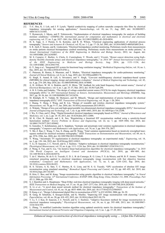 Enhanced image reconstruction of electrical impedance tomography using simultaneous algebraic ...