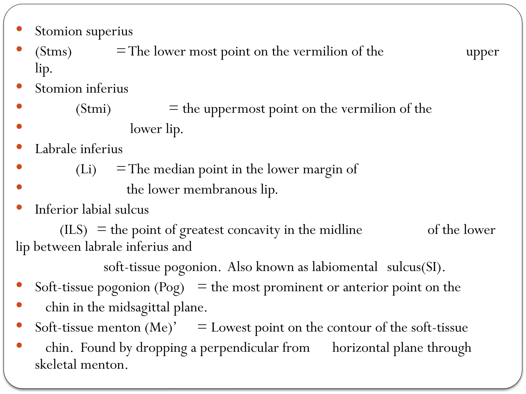 403138990-Soft-Tissue-Ppt-Sneha in orthodontics | PPTX