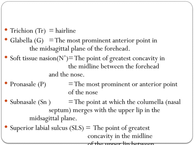 403138990-Soft-Tissue-Ppt-Sneha in orthodontics | PPT