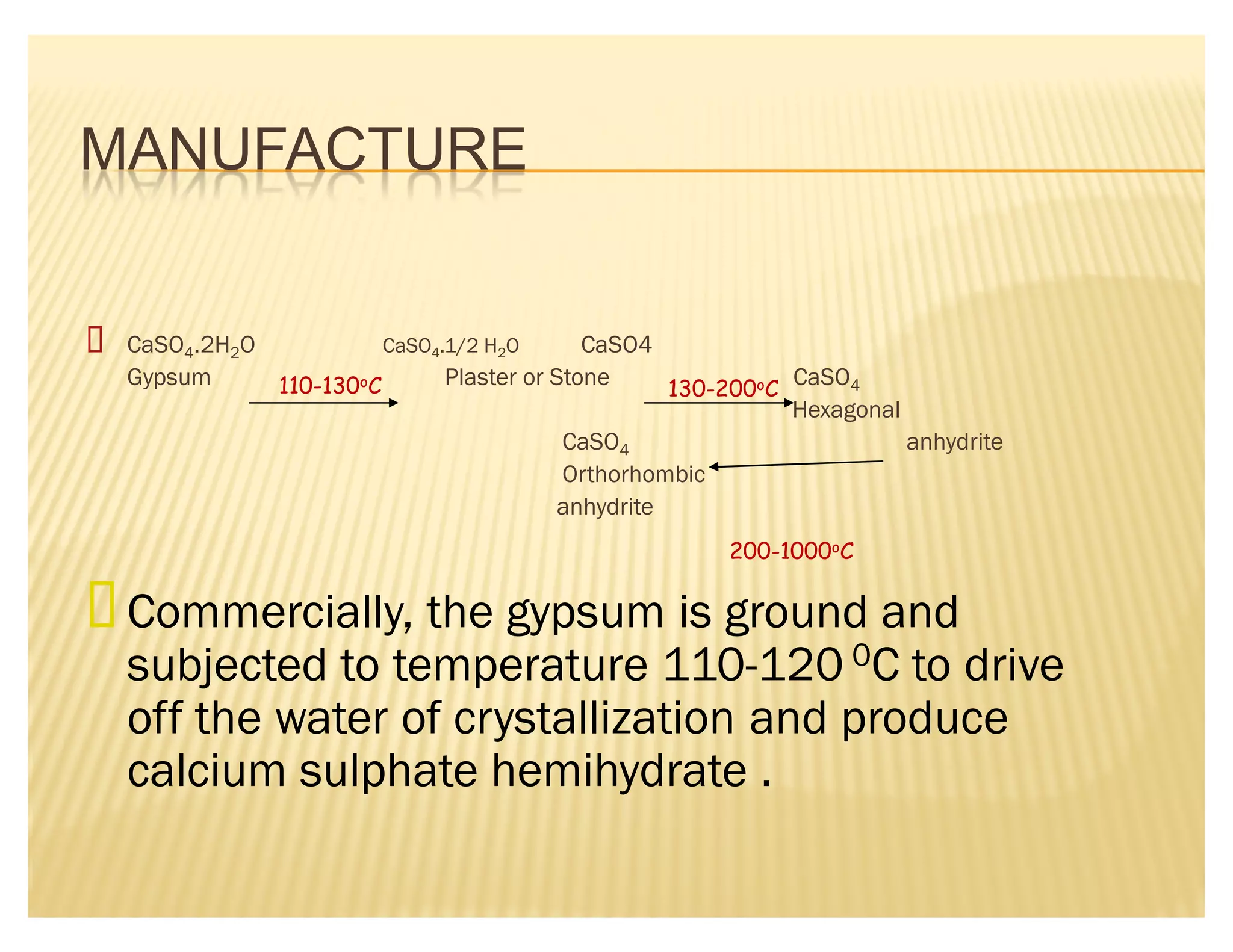 gypsum | PDF
