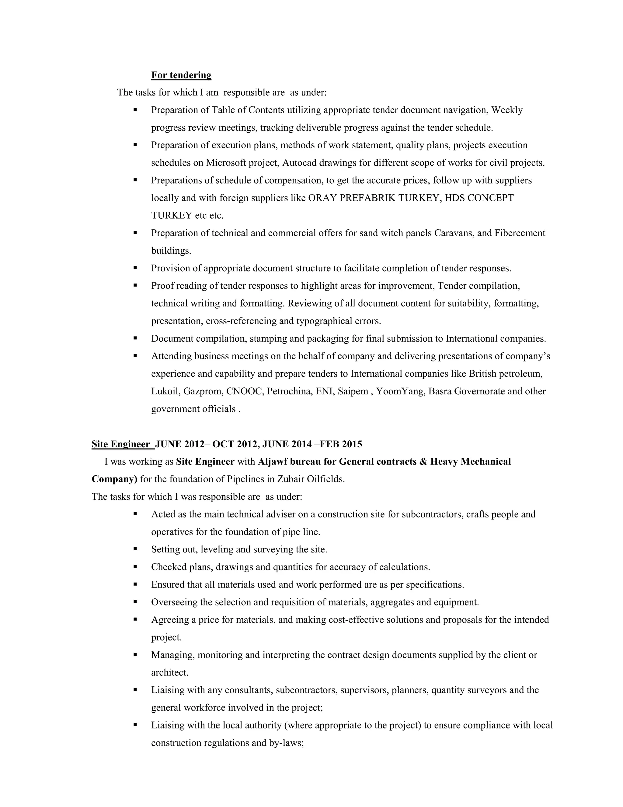 Njood Majid Resume | PDF | Civil Engineering Industry | Industries