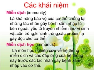 Bài Thuyết Trình Hệ Thống Miễn Dịch Của Cơ Thể | PDF