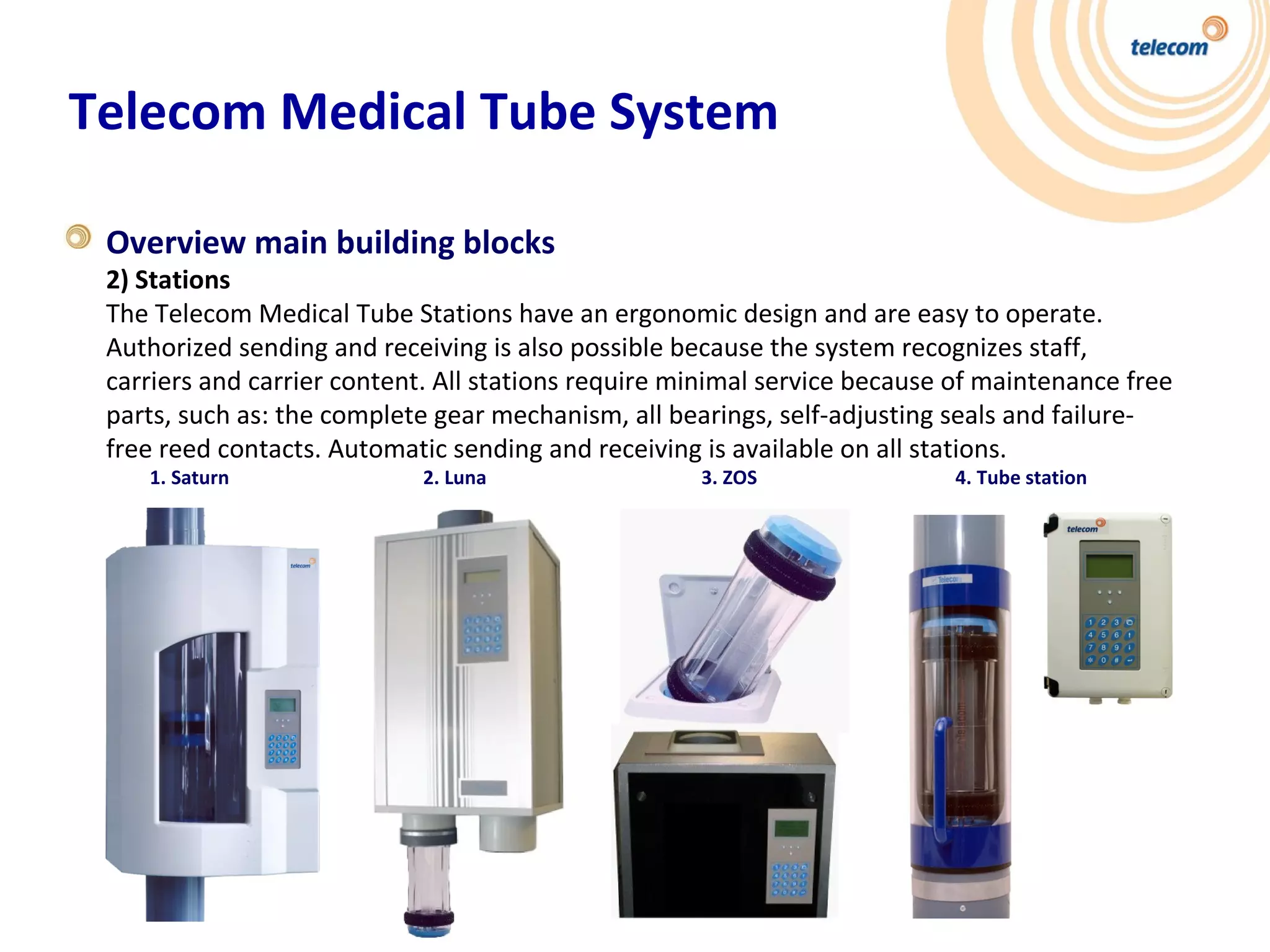 Pneumatic tube system Presentation Hospital - full 97-2003 | PPT