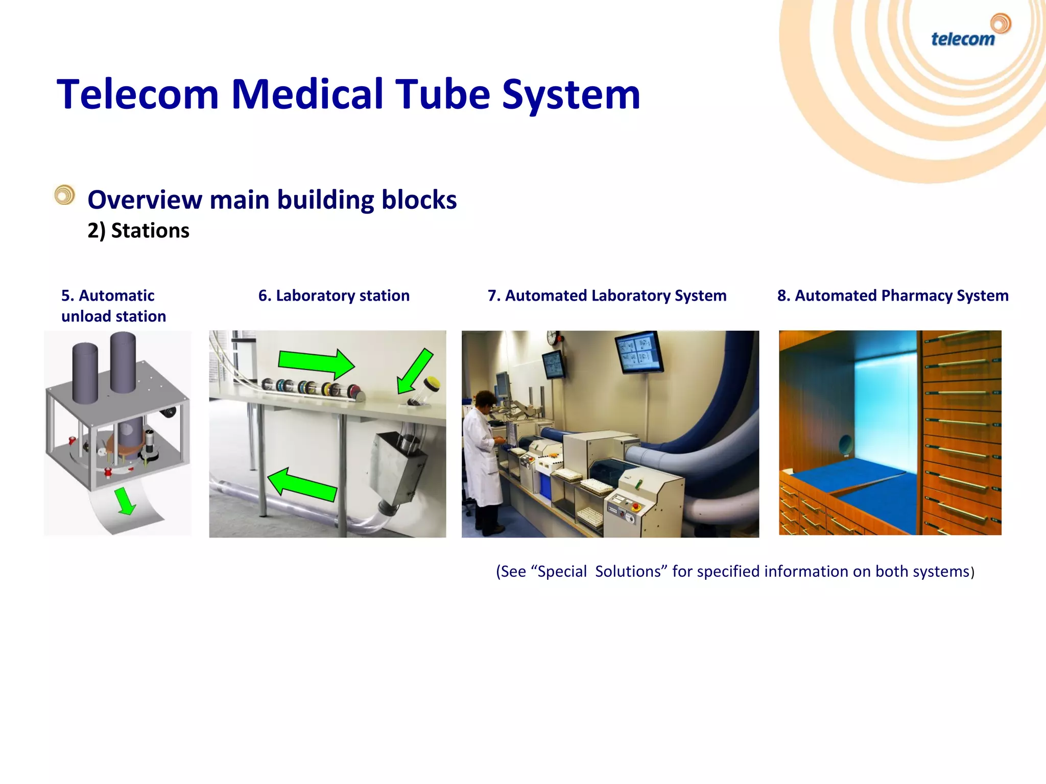 Pneumatic tube system Presentation Hospital - full 97-2003 | PPT