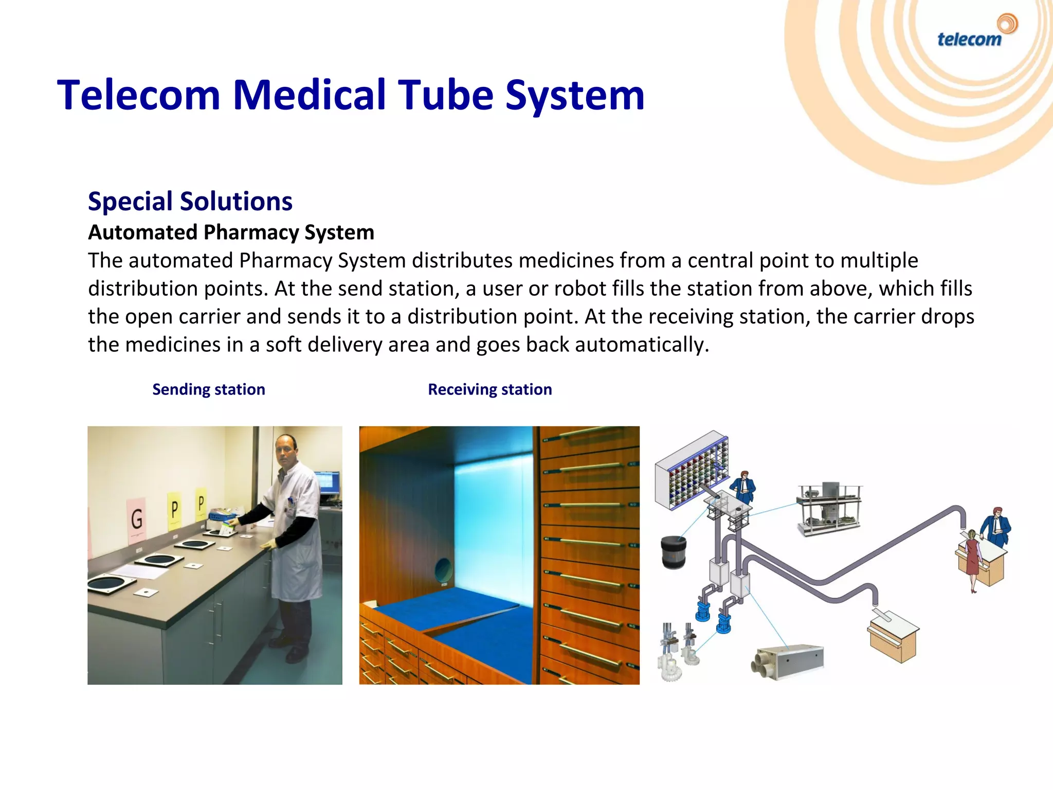 Pneumatic tube system Presentation Hospital - full 97-2003 | PPT