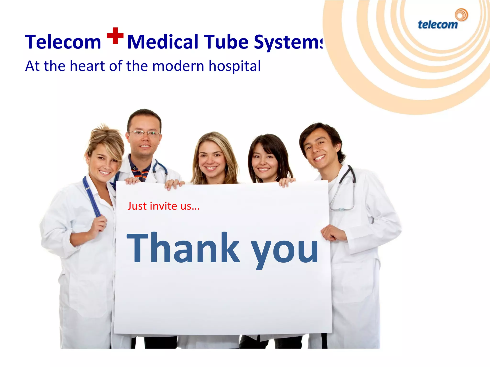 Pneumatic tube system Presentation Hospital - full 97-2003 | PPT