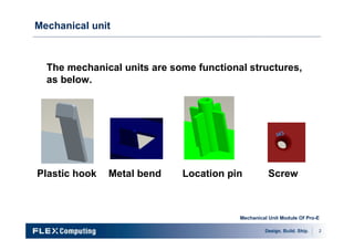 mechanical unit module | PPT