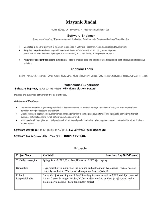 Resume_Mayank | PDF