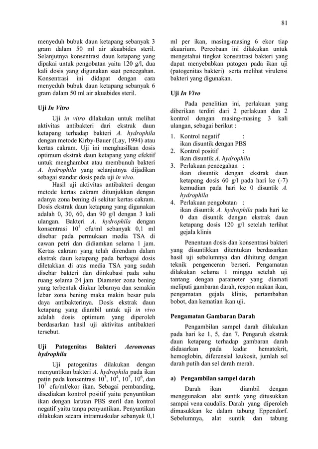 PERTUMBUHAN DAN KELANGSUNGAN HIDUP LOBSTER CAPIT MERAH Cherax ...